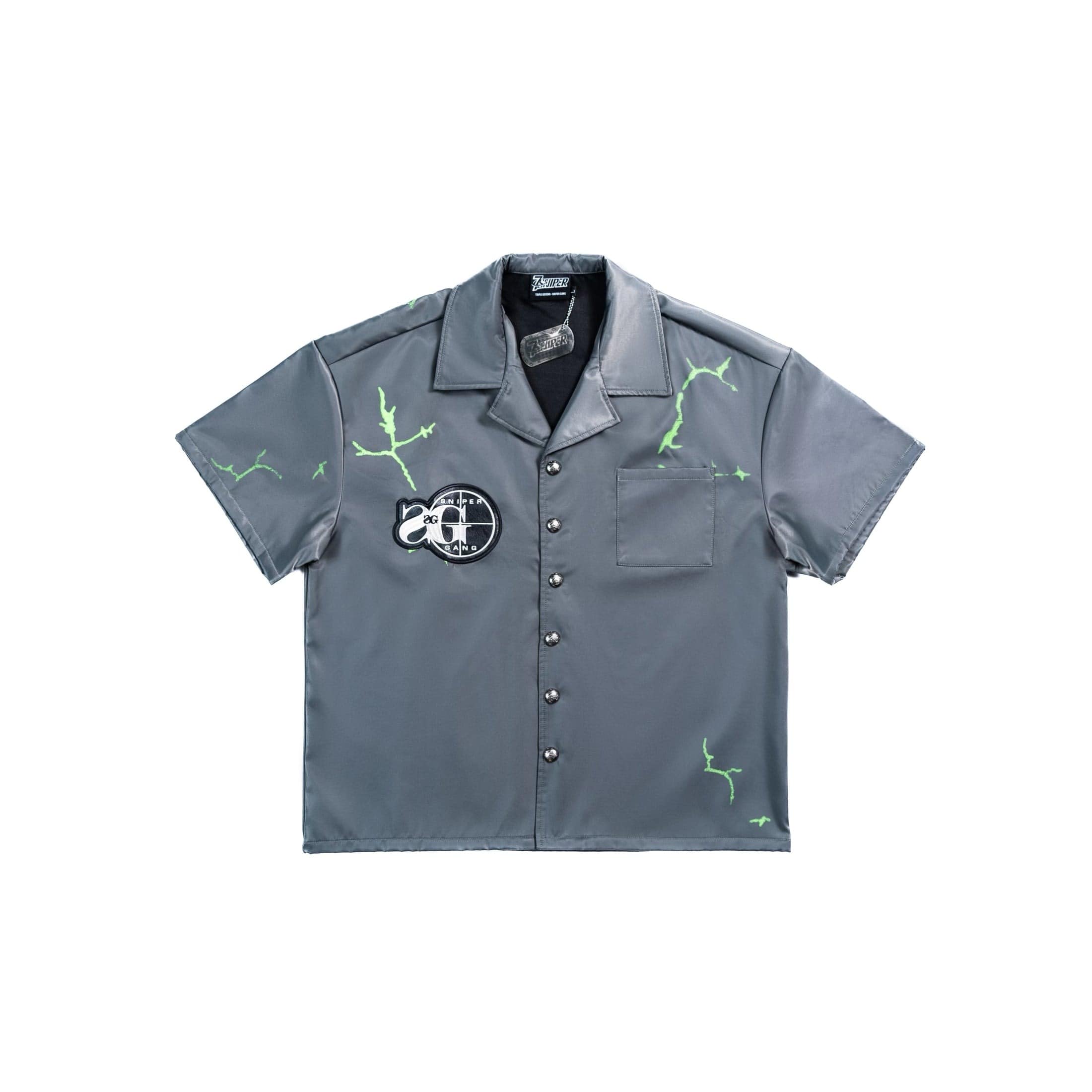 SNIPER GANG x TRIPLE SEVENS 7SNIPER Button Up Shirt – THE VAULT